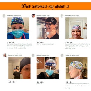 Personalized Surgery Cap, Embroidered Surgery Hat, Surgical Tech Gift ...