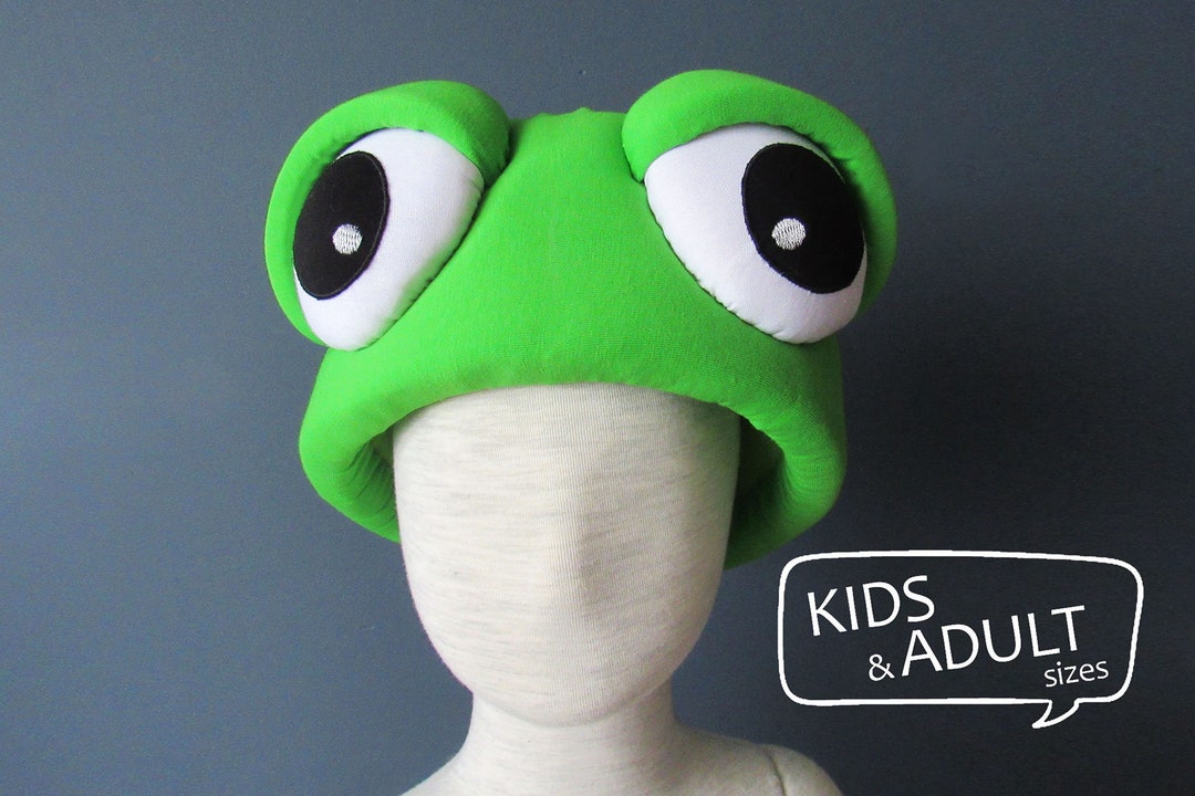 Bullfrog Green Frog Party Hat - Etsy