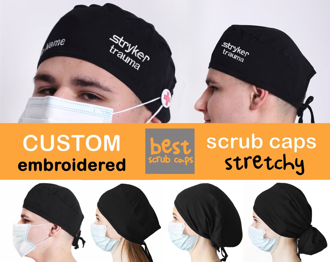 Stryker Orthopedist Medical Cap, Orthopedist Gift, Personalized Scrub ...