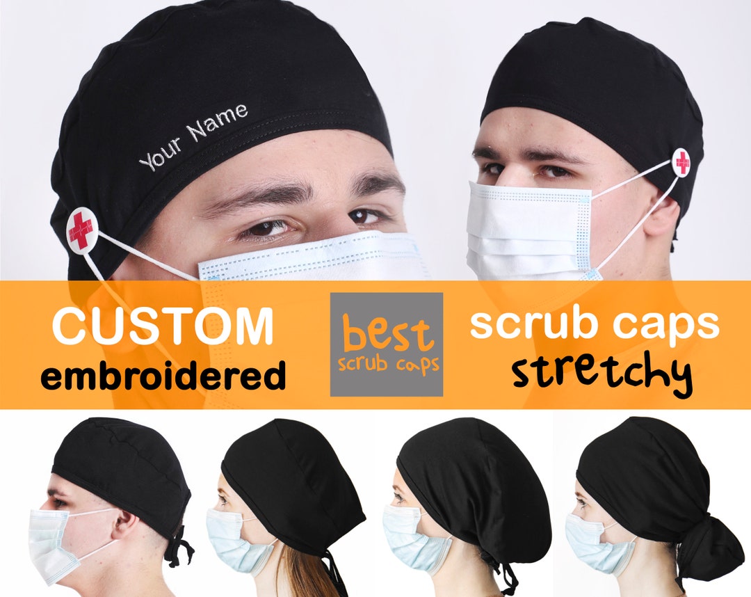Custom Embroidery, Surgeon Gift, Monogrammed Scrub Cap, Specialty Name ...