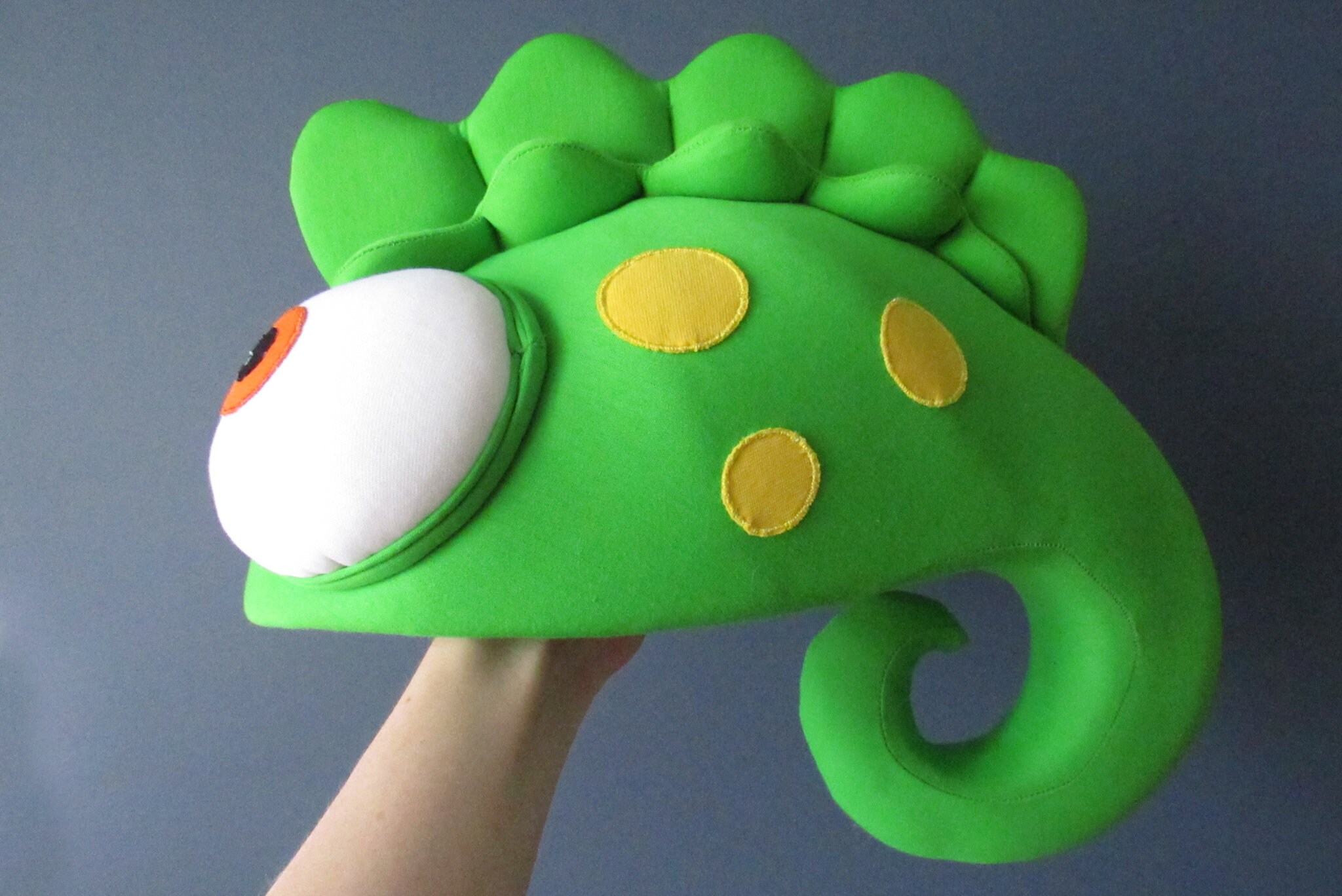 Gecko Lizard Chameleon Reptile costume hat for kids and | Etsy