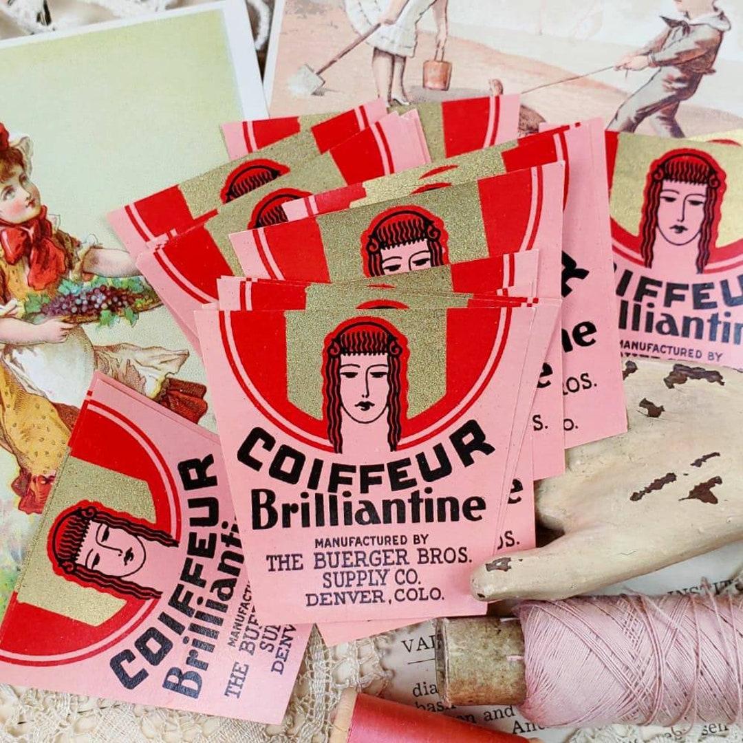 1920s Coiffeur Labels - Etsy