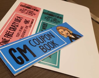 Custom Coupon Book - Etsy