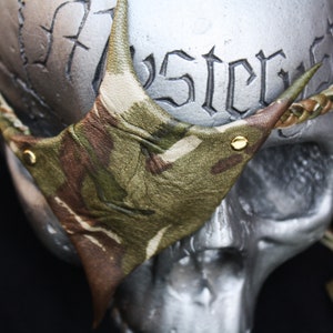 Unique Shape Military Camouflage Leather Eye Patch Original From ...