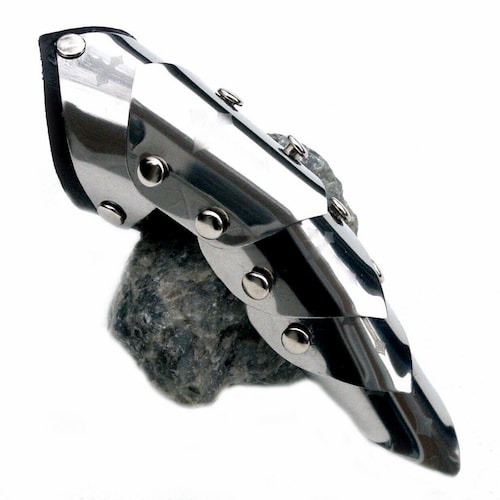 Stainless Steel Armour Ring Gothic Cross Steampunk Articulated - Etsy