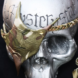 Unique Shape Military Camouflage Leather Eye Patch Original From ...