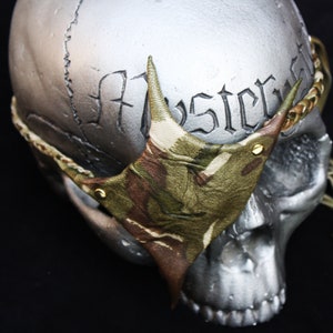 Unique Shape Military Camouflage Leather Eye Patch Original From ...