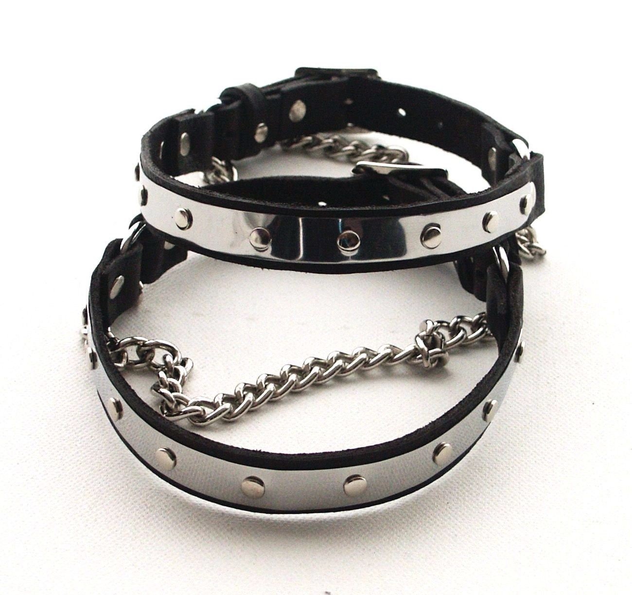 Pair Stainless Steel Boot Straps Chain Punk Gothic Biker - Etsy