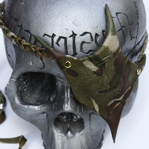 Unique Shape Military Camouflage Leather Eye Patch Original From ...