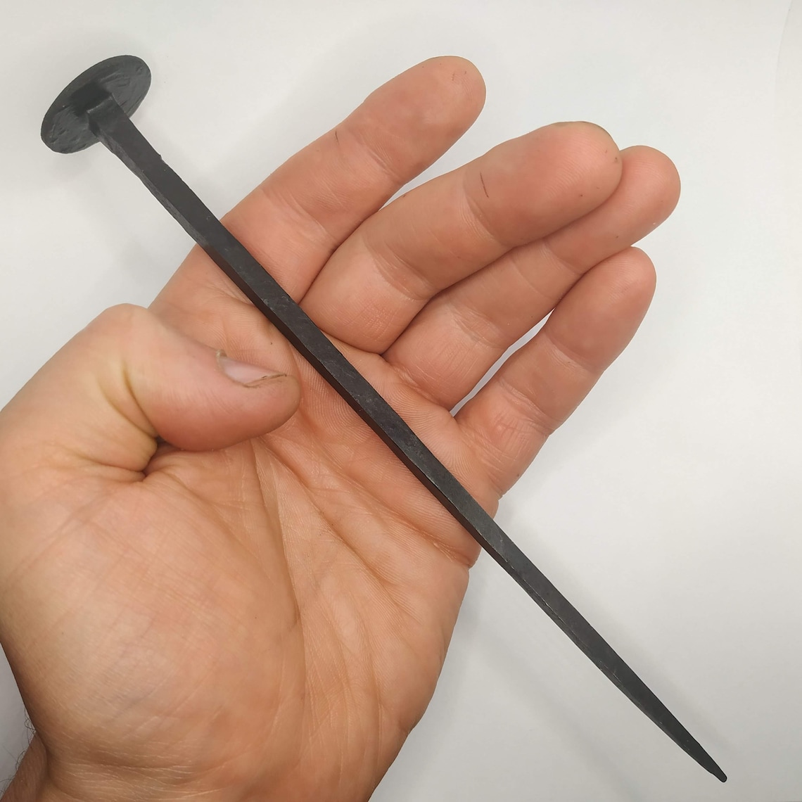 Hand Forged Iron Nails Different Sizes Wrought Iron Black - Etsy UK