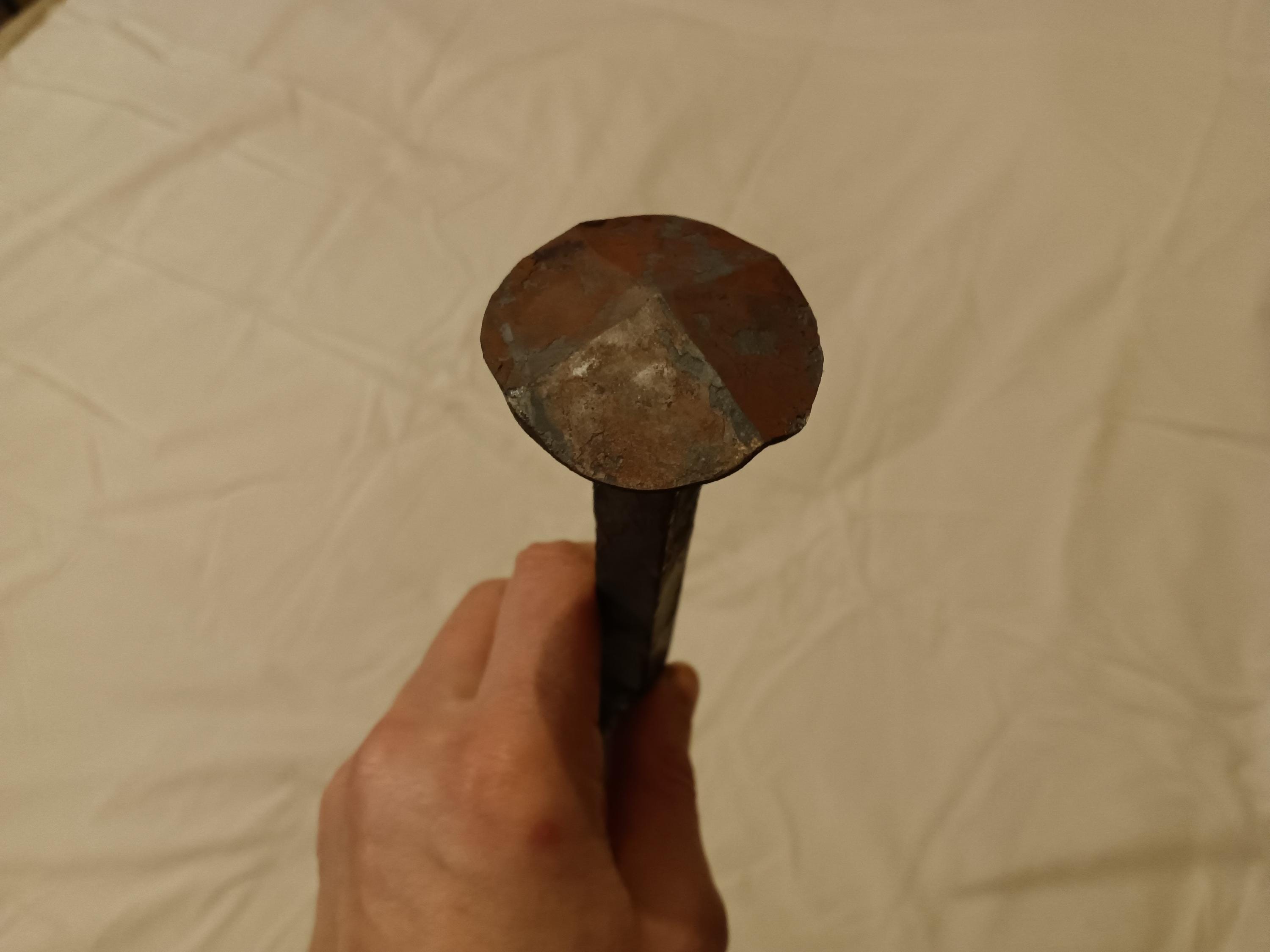 Forged Handmade Roman Nail, Spike - Etsy