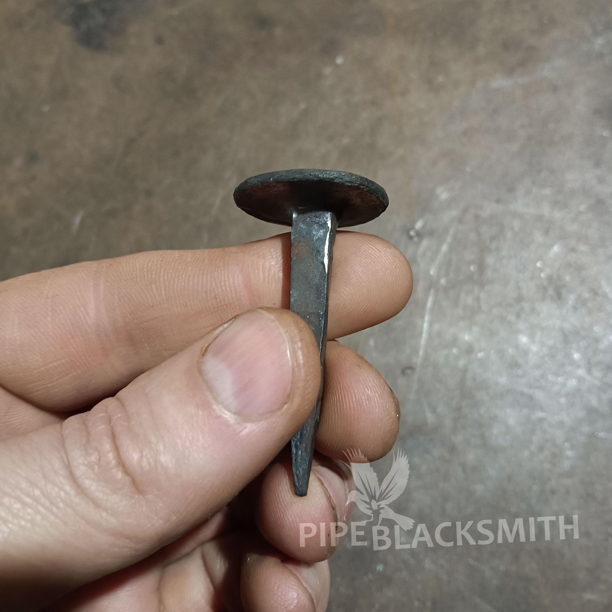 Hand Forged Iron Nails Different Sizes, Domed Head Spike - Etsy