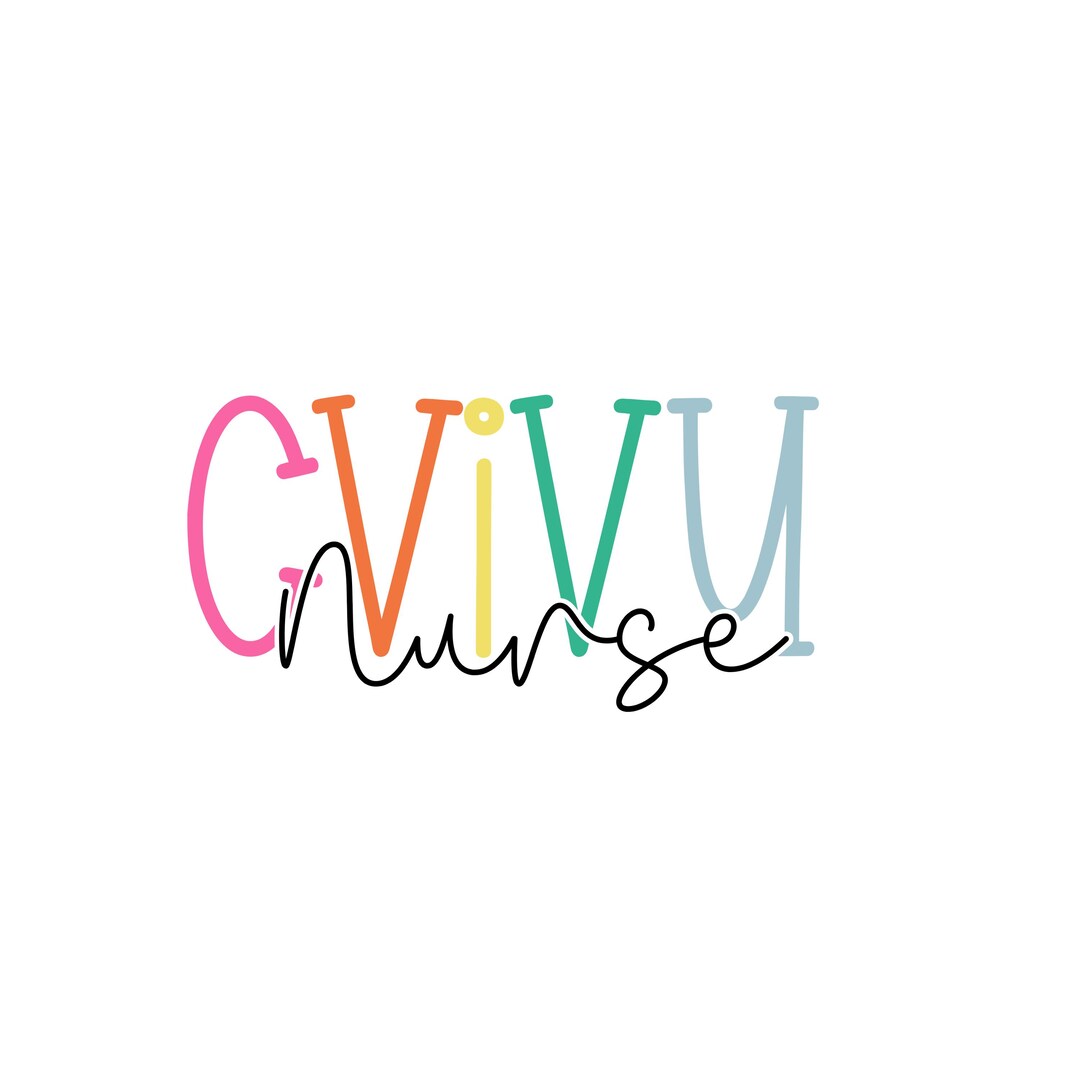 CVICU Nurse PNG | Heart Unit Digital File | Critical Care Nurse Design ...