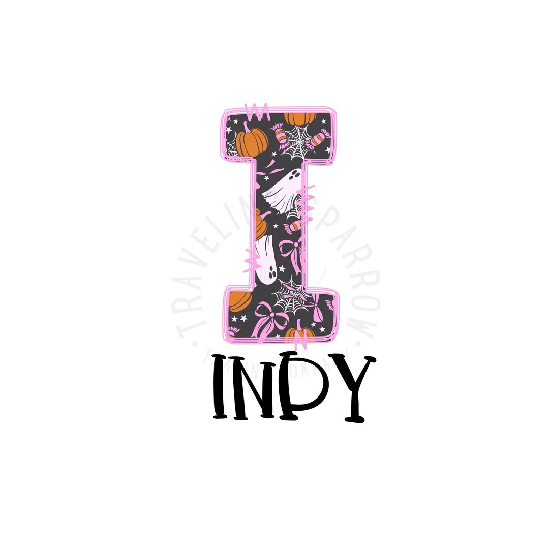 Halloween Letter I Graphic (digital Download) - Etsy