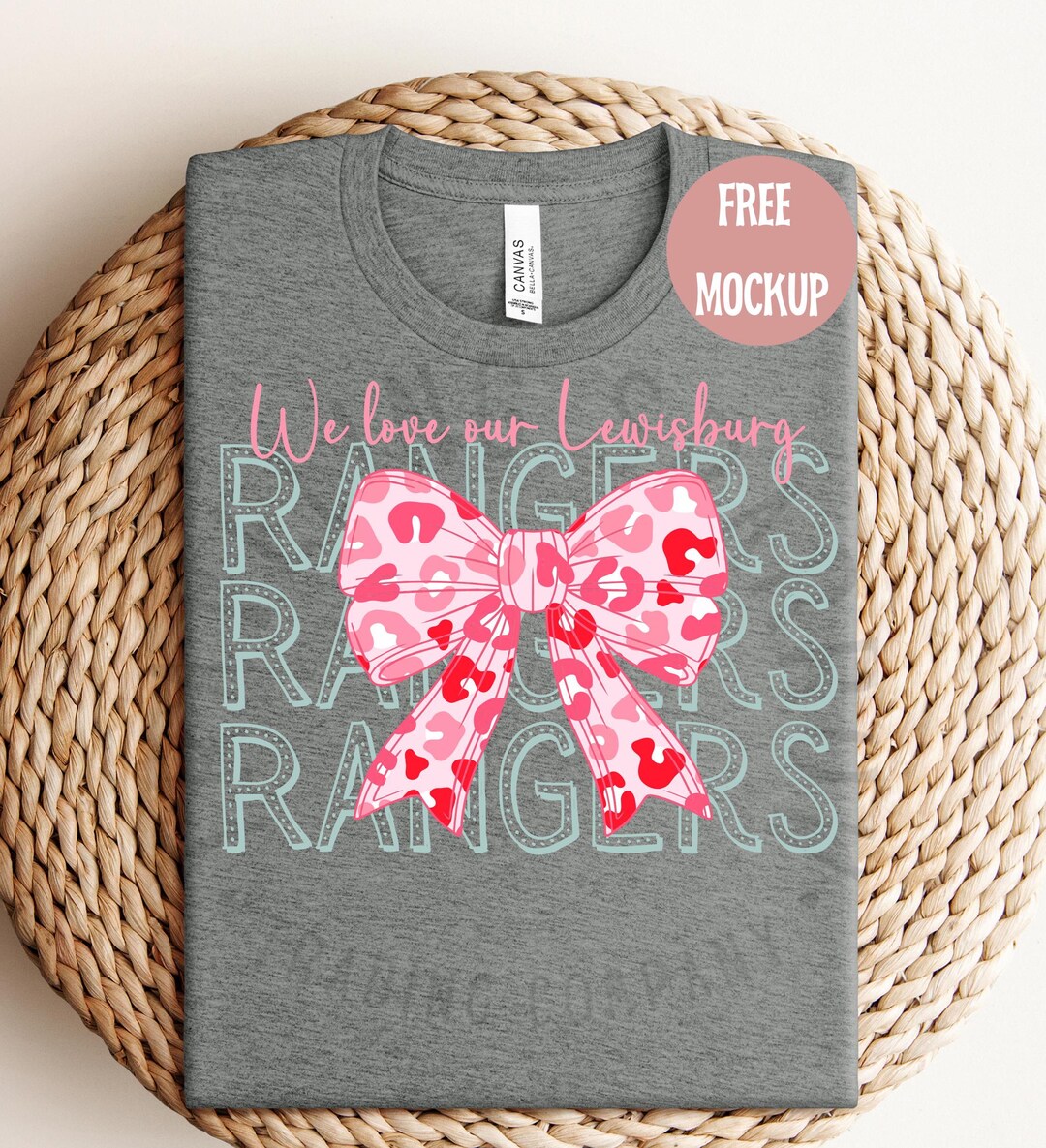 Valentine Rangers Mascot PNG, School Spirit Design (digital Download ...