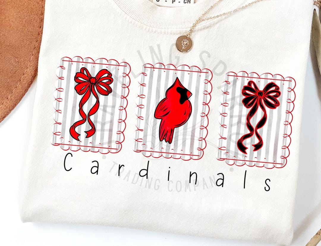 Cardinals Mascot PNG: Custom School Spirit Wear Design (digital ...