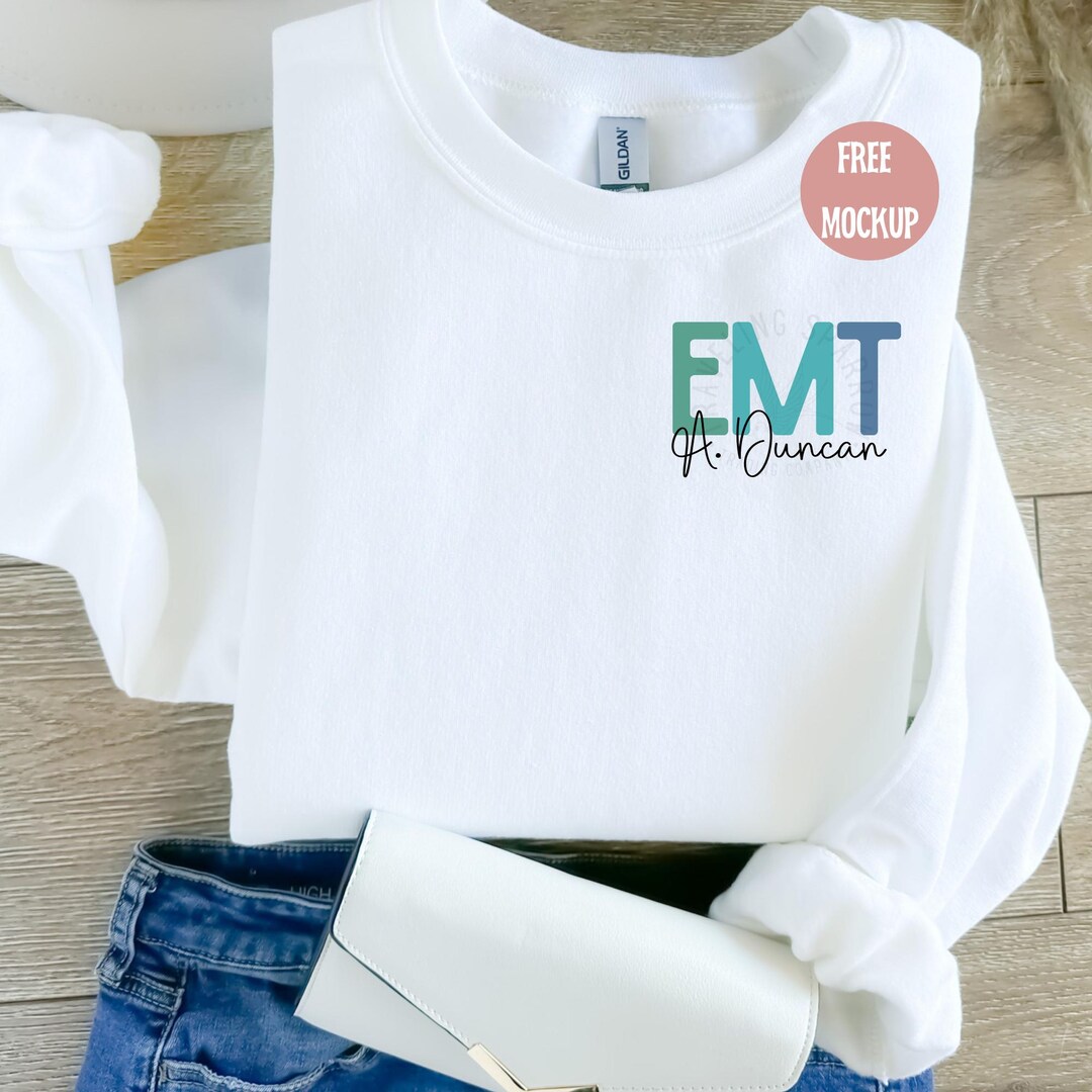 Custom EMT Personalized Png, Cute EMT Design, EMT Gift, Emergency ...