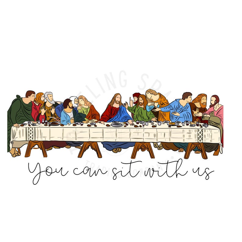 The Last Supper Printable, Christian Wall Art (digital Download) - Etsy