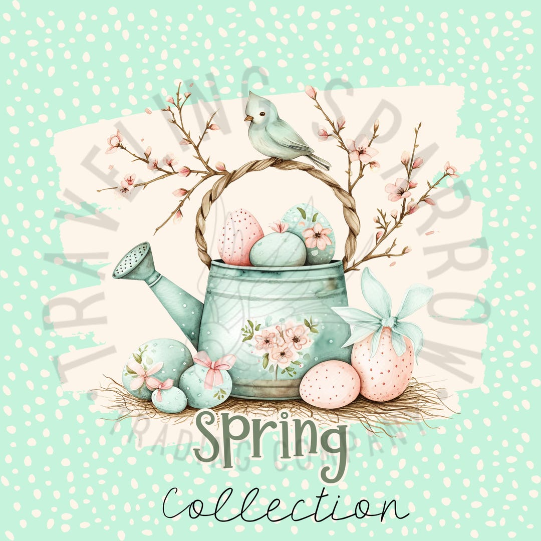 Digital Image for Spring Collection Cover – Customizable High-quality ...