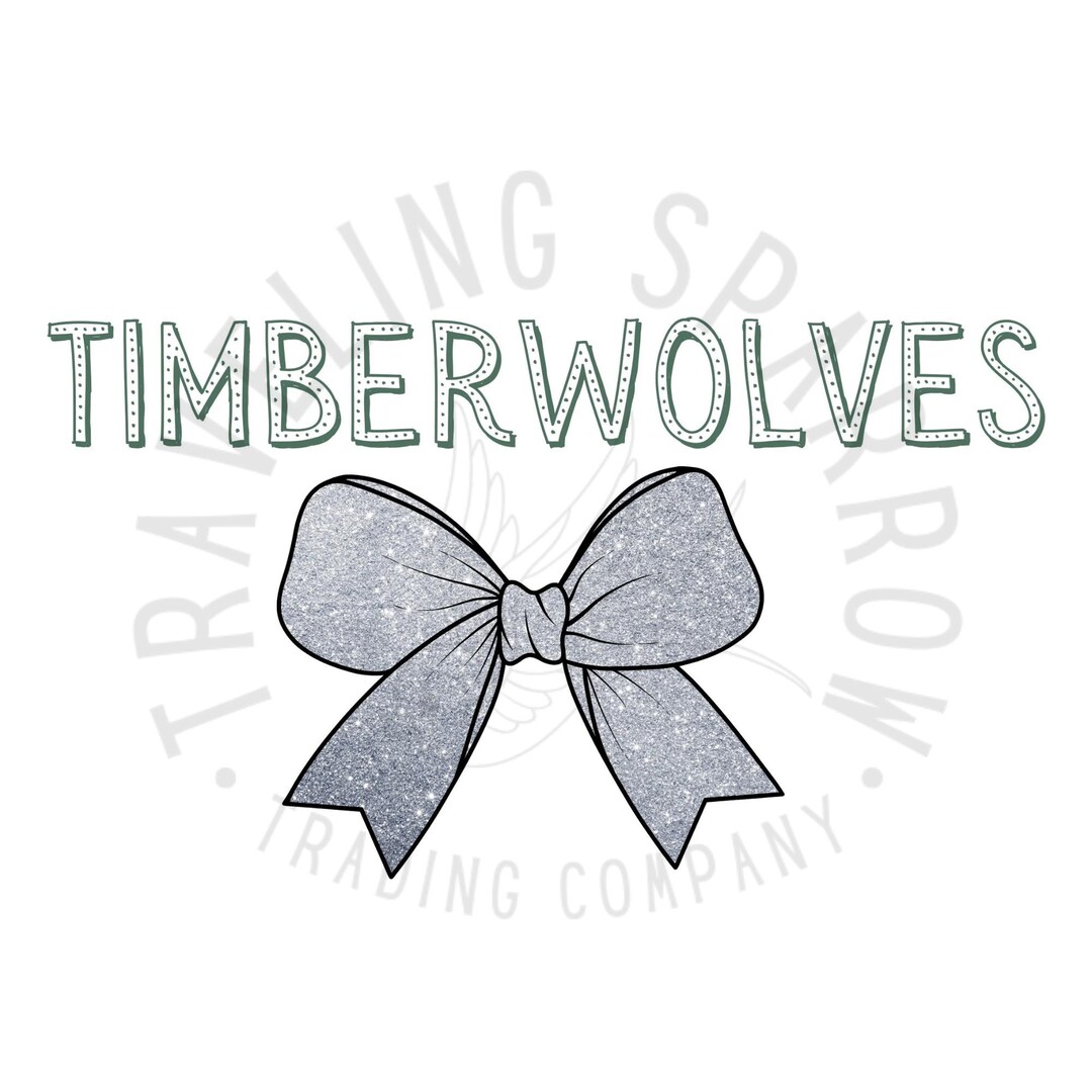 Timberwolves Mascot PNG: School Spirit Sublimation Design (digital ...
