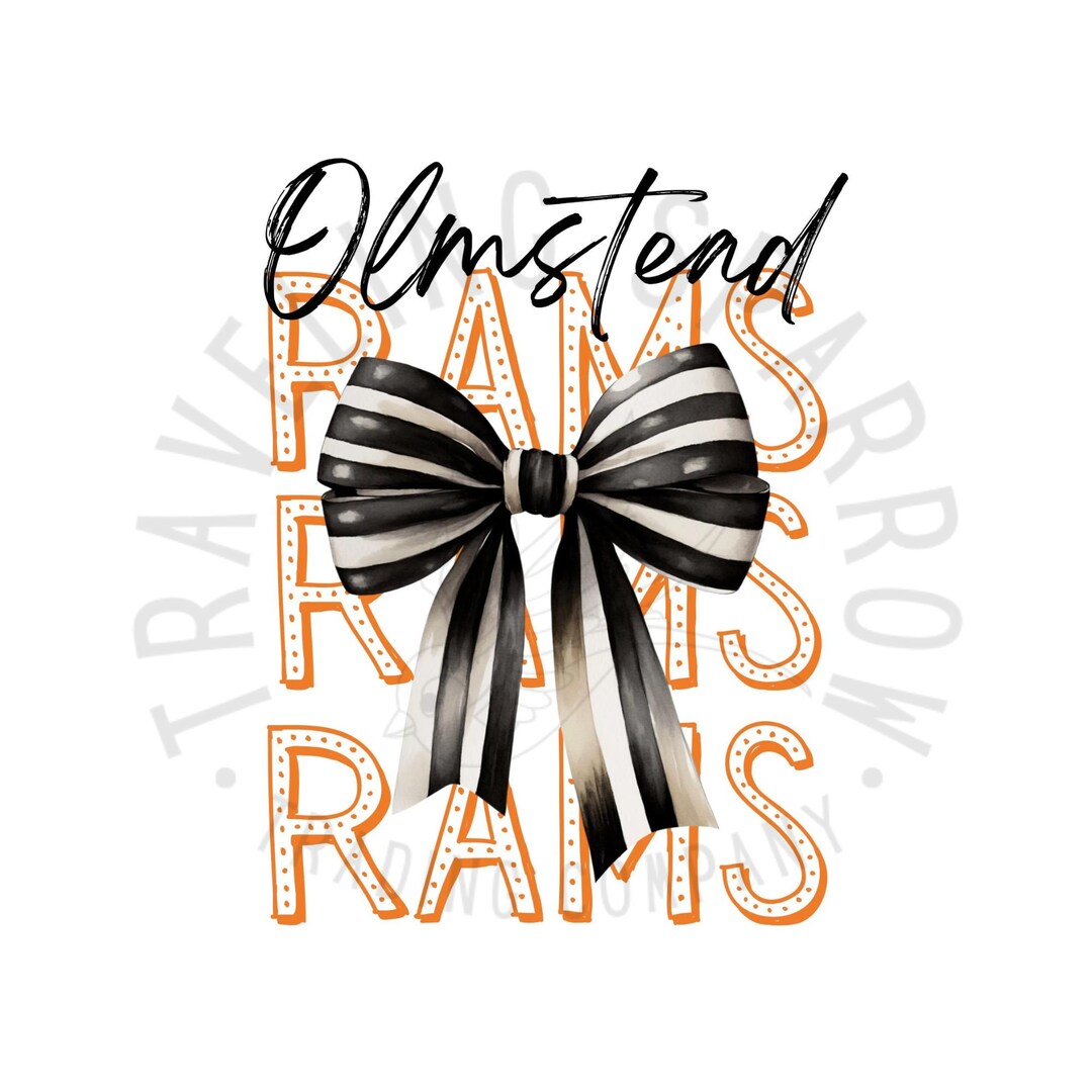 Custom Rams Mascot PNG: School Spirit Sublimation Design (digital ...