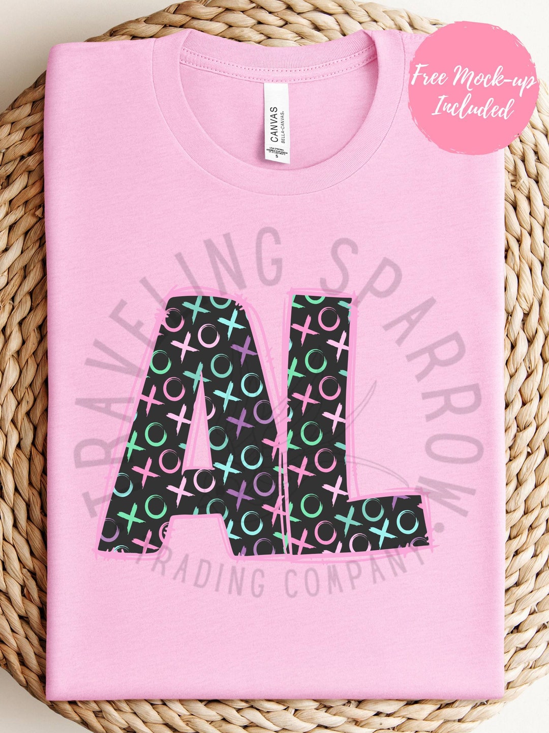 Alabama Valentine's Day Retro Png, Monogram PNG, Instant Digital ...