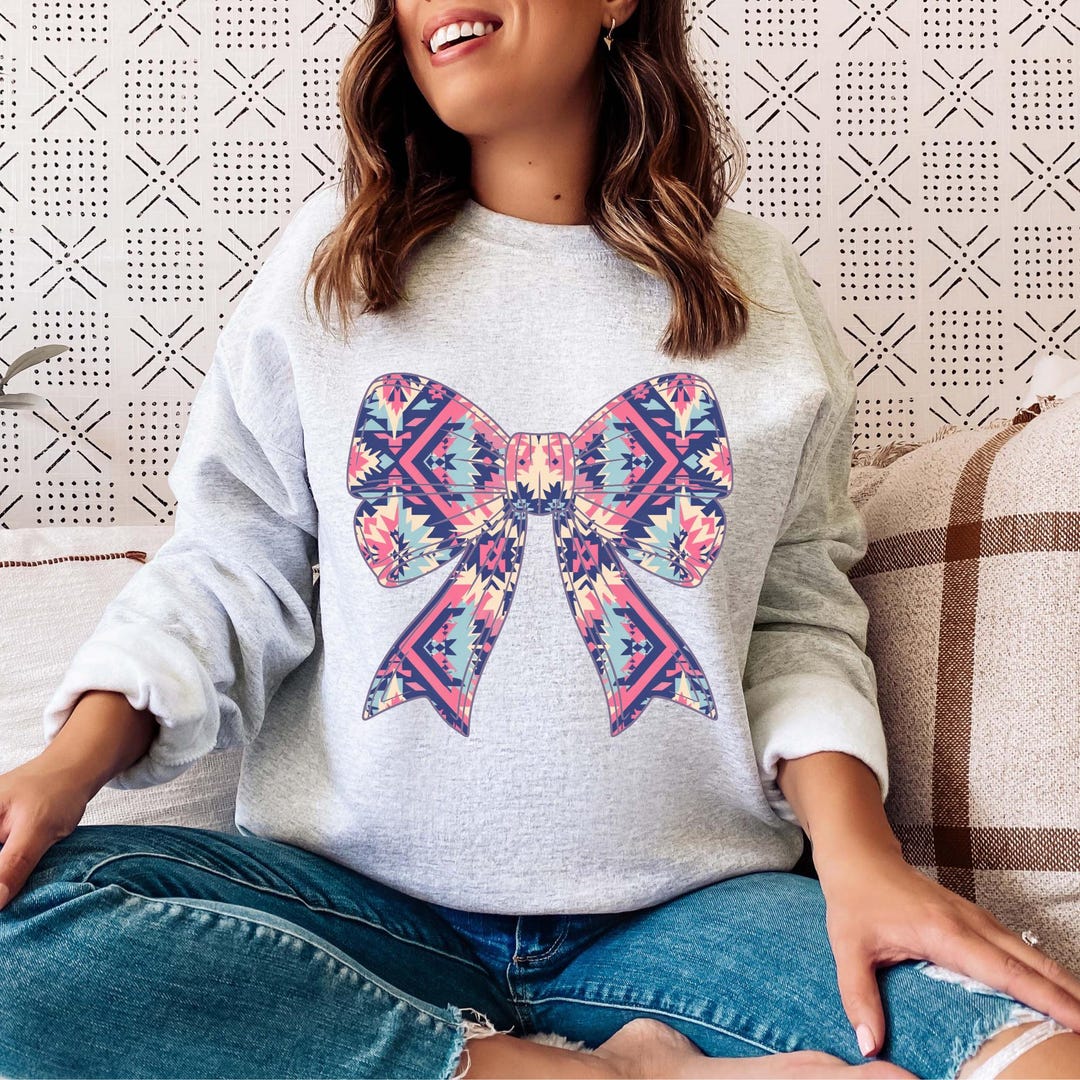 Western Aztec Bow PNG, Trendy Sublimation (digital Download) - Etsy