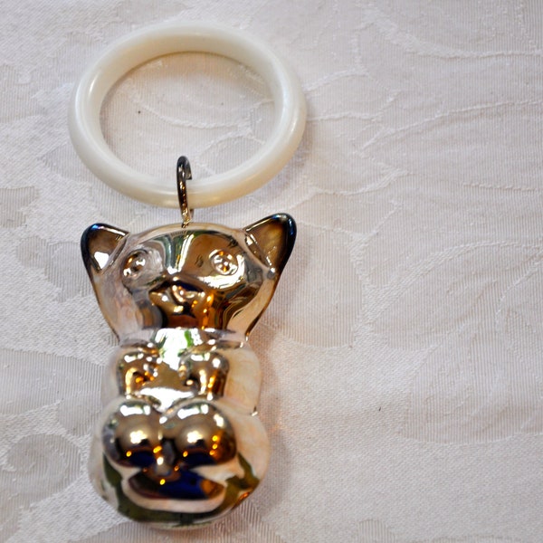 Sterling Baby Rattle - Etsy