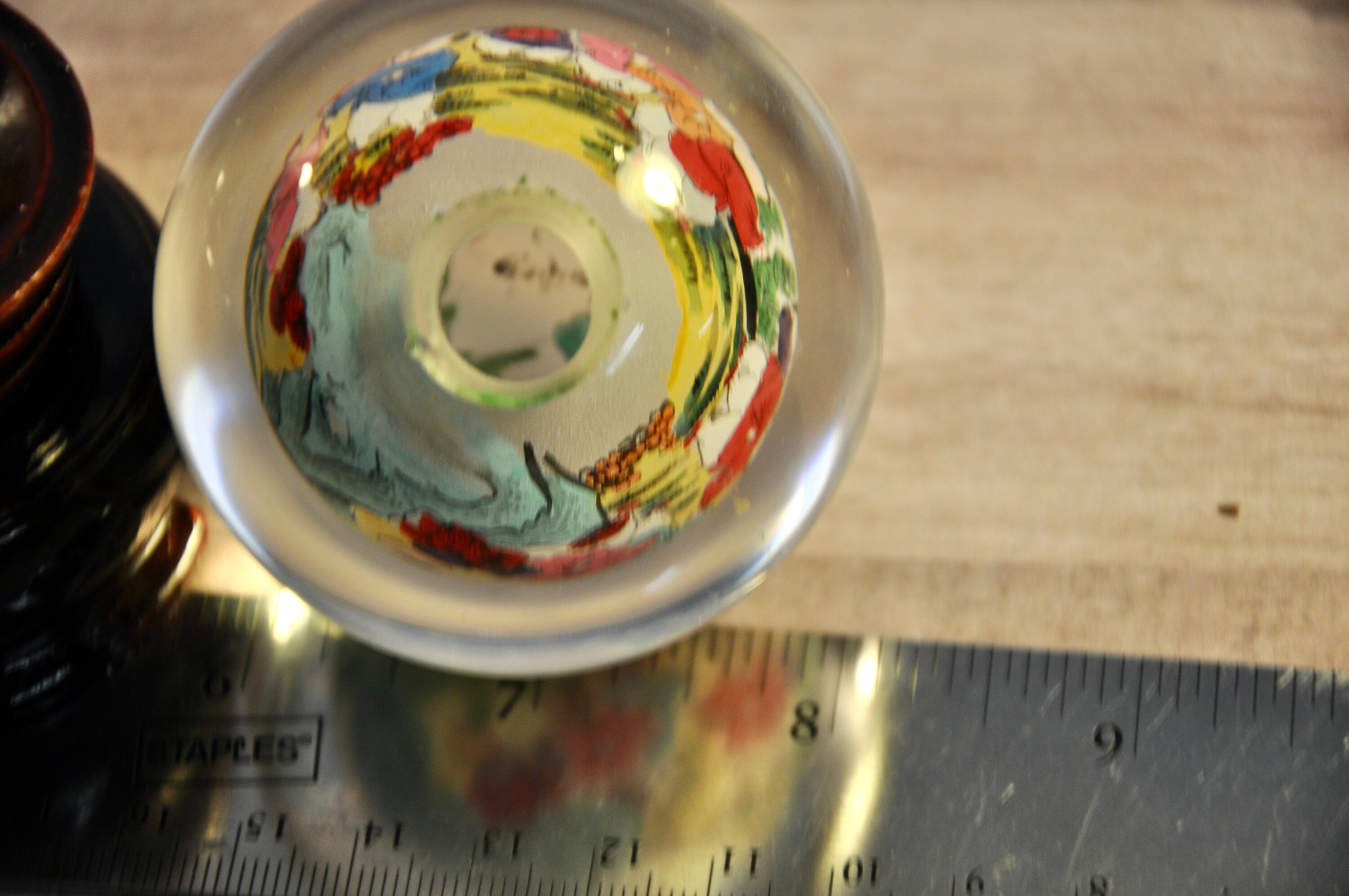Chinese Reverse Painted Glass Sphere Inner Painted Glass Globe - Etsy