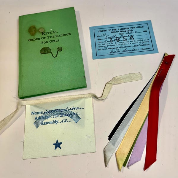 Rainbow Girls Ritual - Etsy