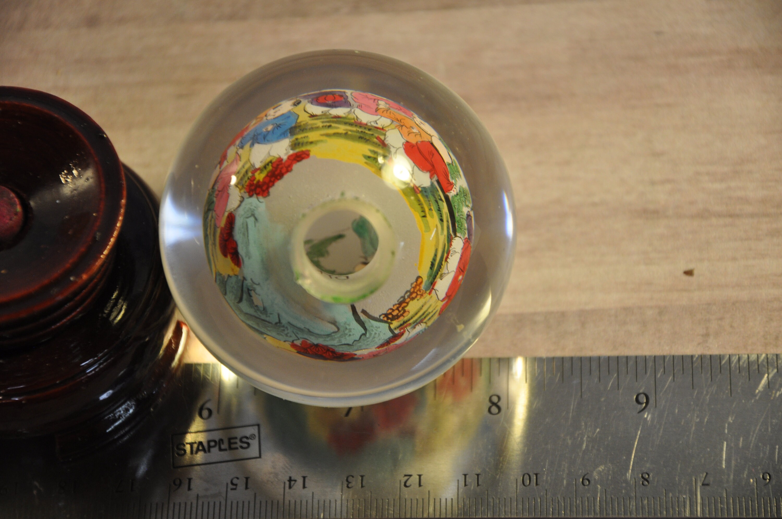Chinese Reverse Painted Glass Sphere Inner Painted Glass Globe - Etsy