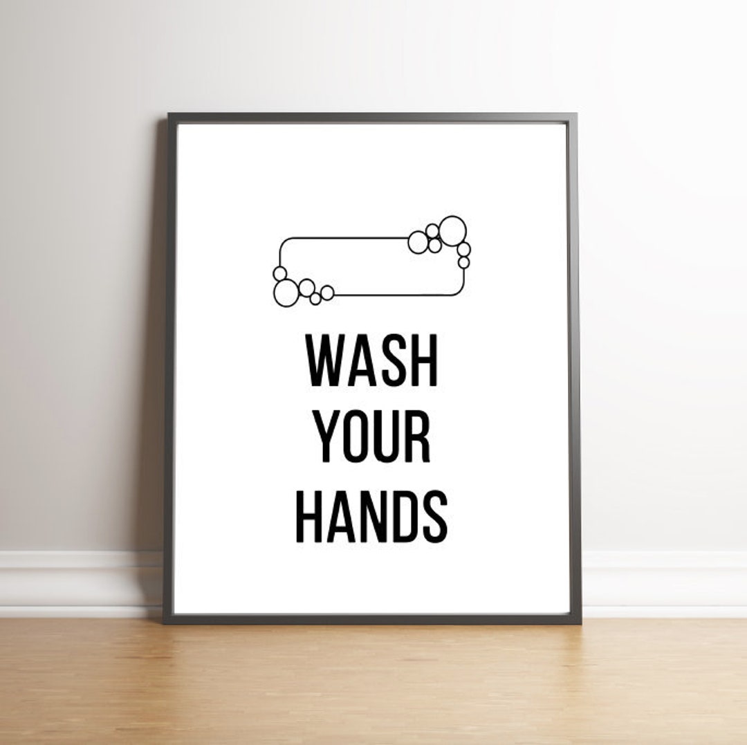 Bathroom Wall Art, Bathroom Printable, Minimalist Bathroom, Bathroom ...