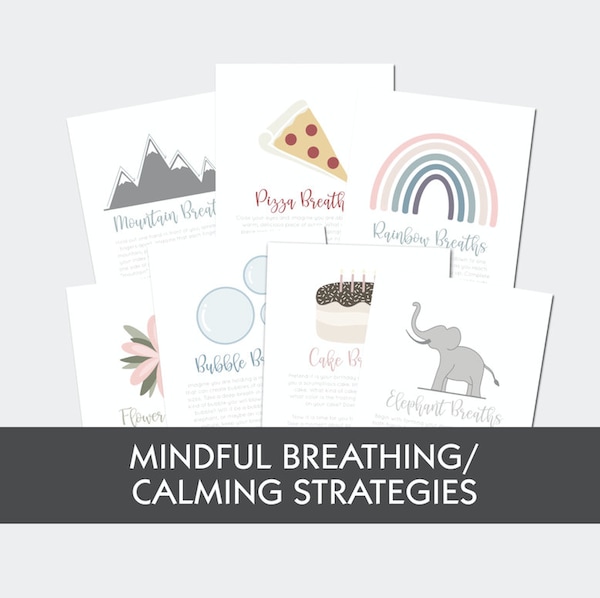 Mindfulness Breathing Exercises for Kids, Classroom Activity Pack ...