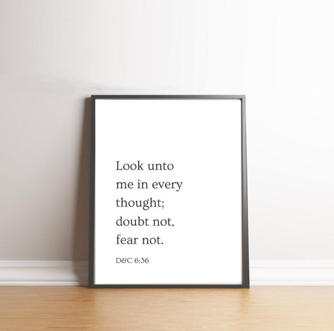 Look Unto Christ, 2025 Full Youth Theme, Look Unto Me, Doubt Not Fear ...