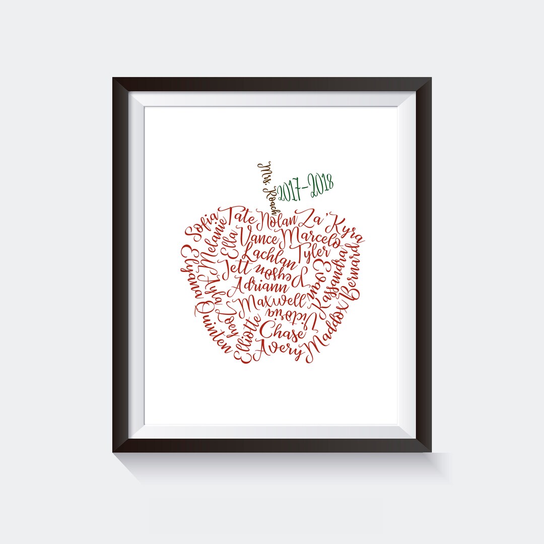 Teacher Gift, , Teacher Appreciation, Printable Teacher Gift, Student ...