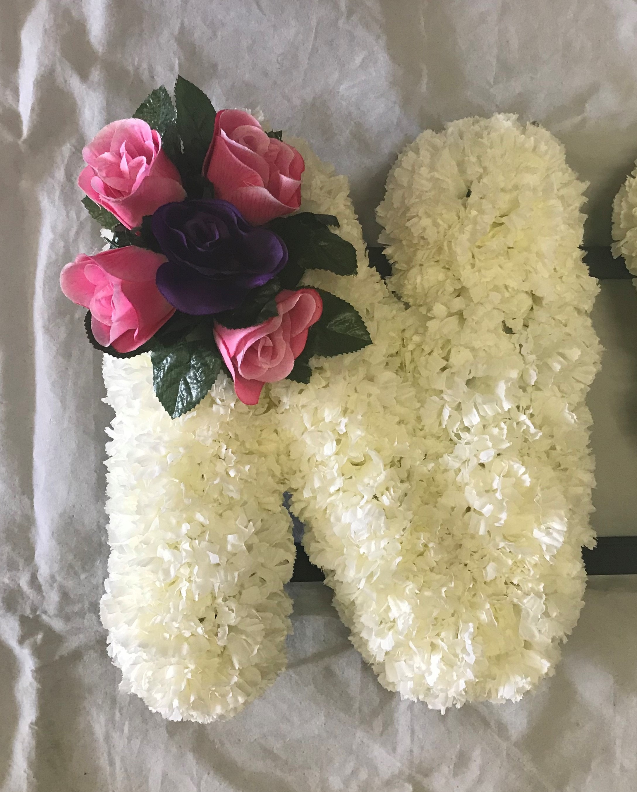 Diy Funeral Flower Letters at Jane Shepherd blog