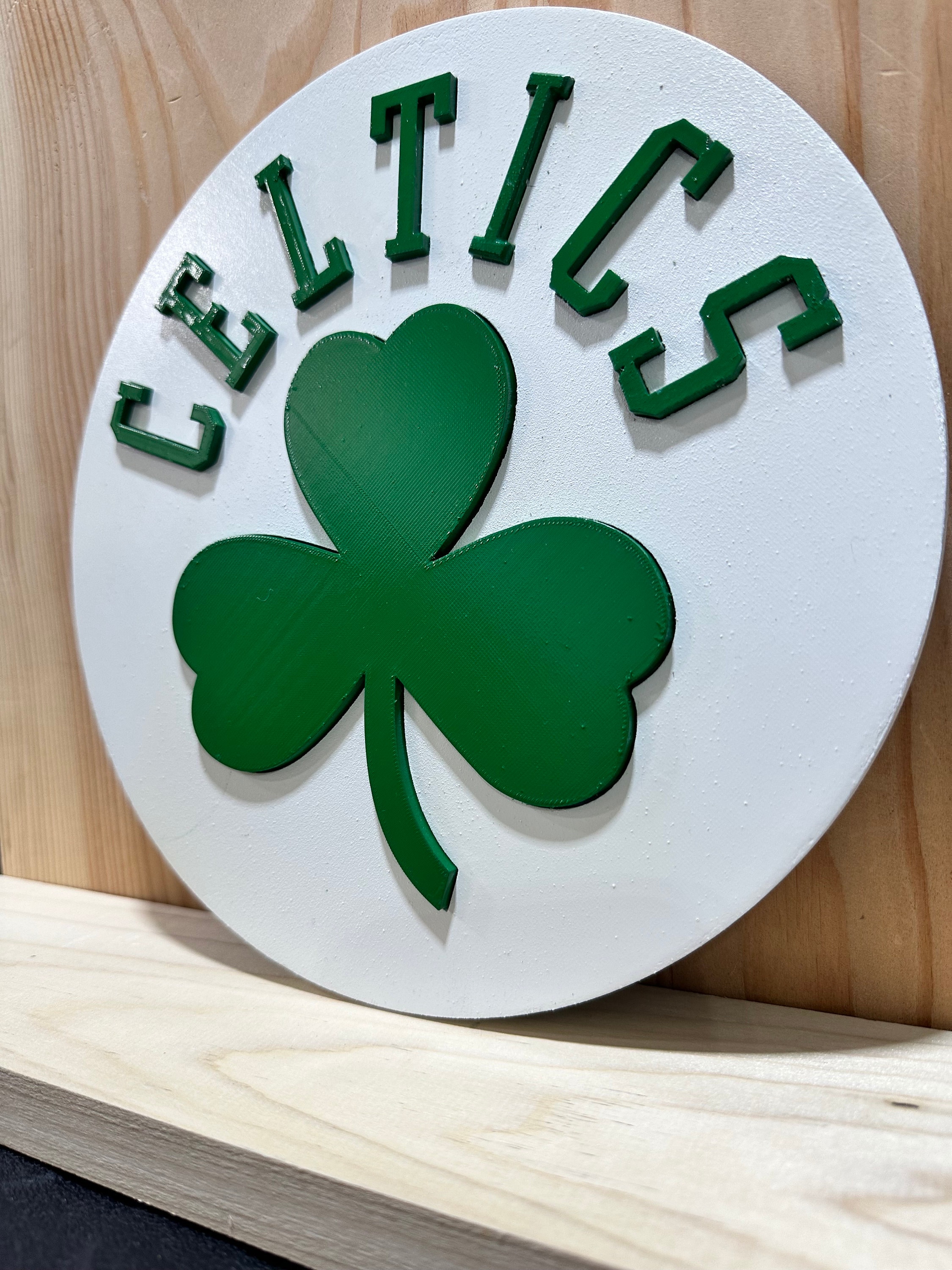 Boston Celtics 3D Sign - Show Your Team Spirit in Style - Etsy