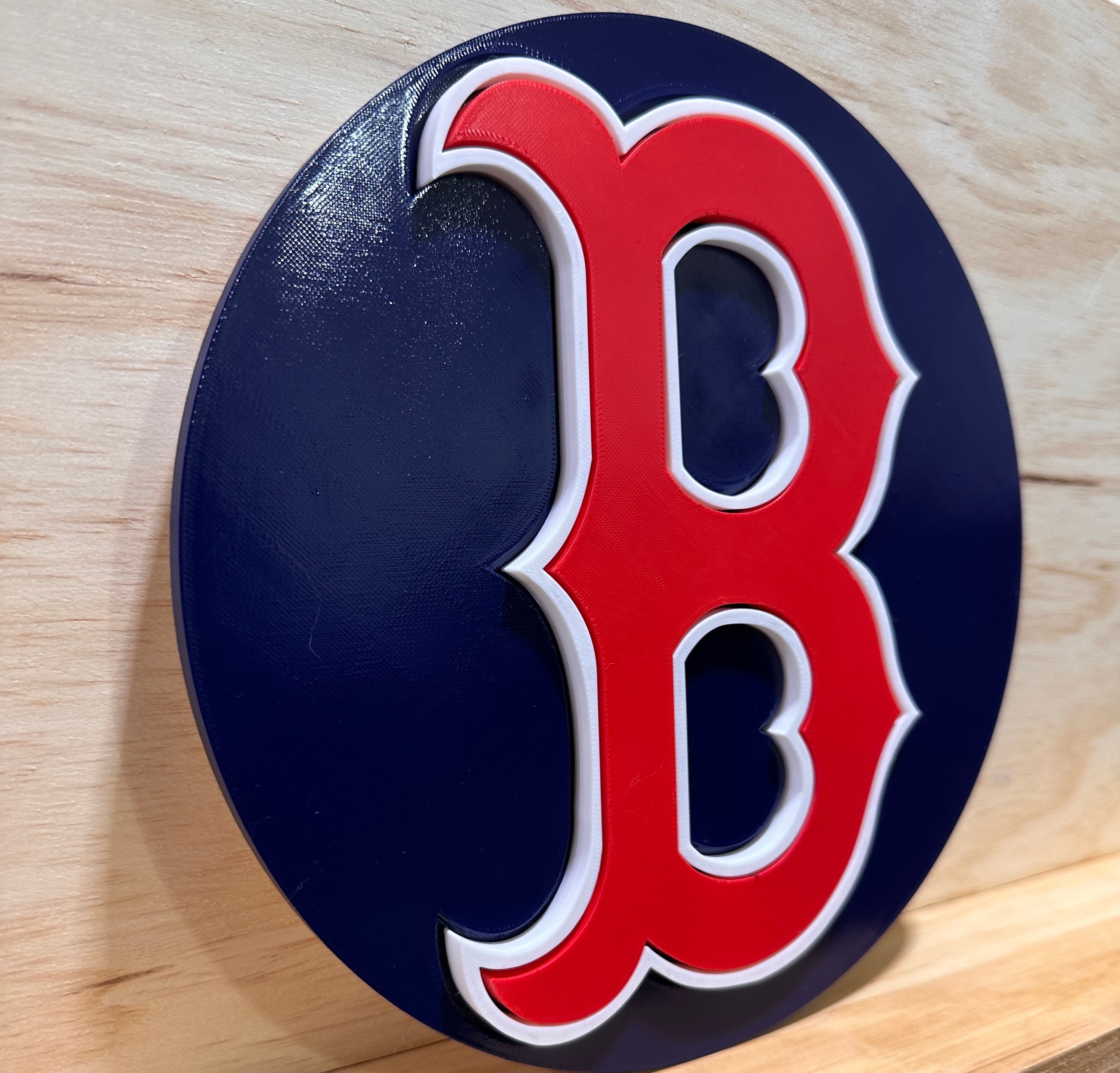 Boston Red Sox 3D Sign - Show Your Team Spirit in Style - Etsy