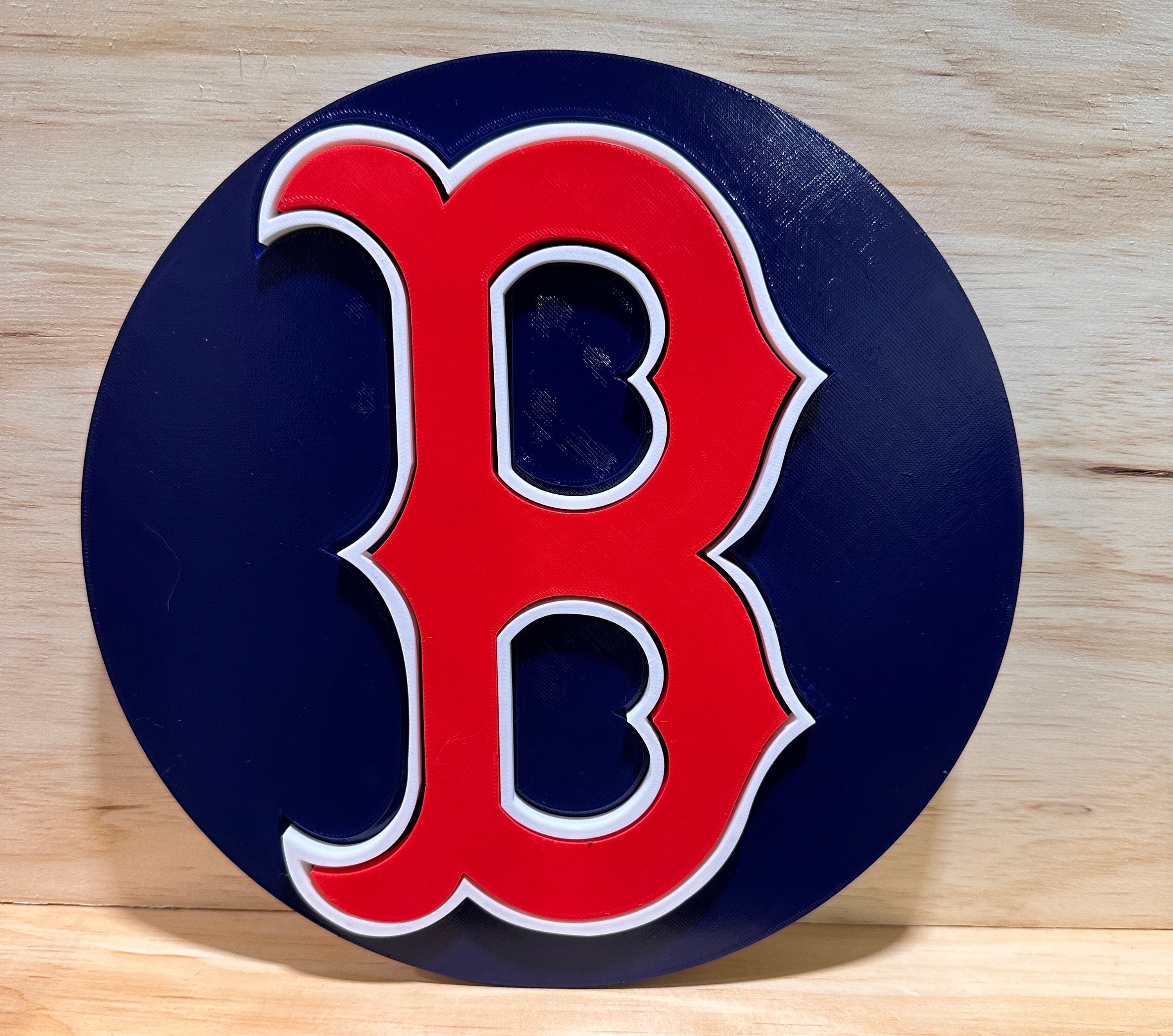 Boston Red Sox 3D Sign Show Your Team Spirit in Style - Etsy