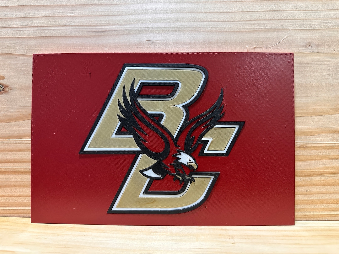 Boston College 3D Sign - Show Your Team Spirit in Style - Etsy
