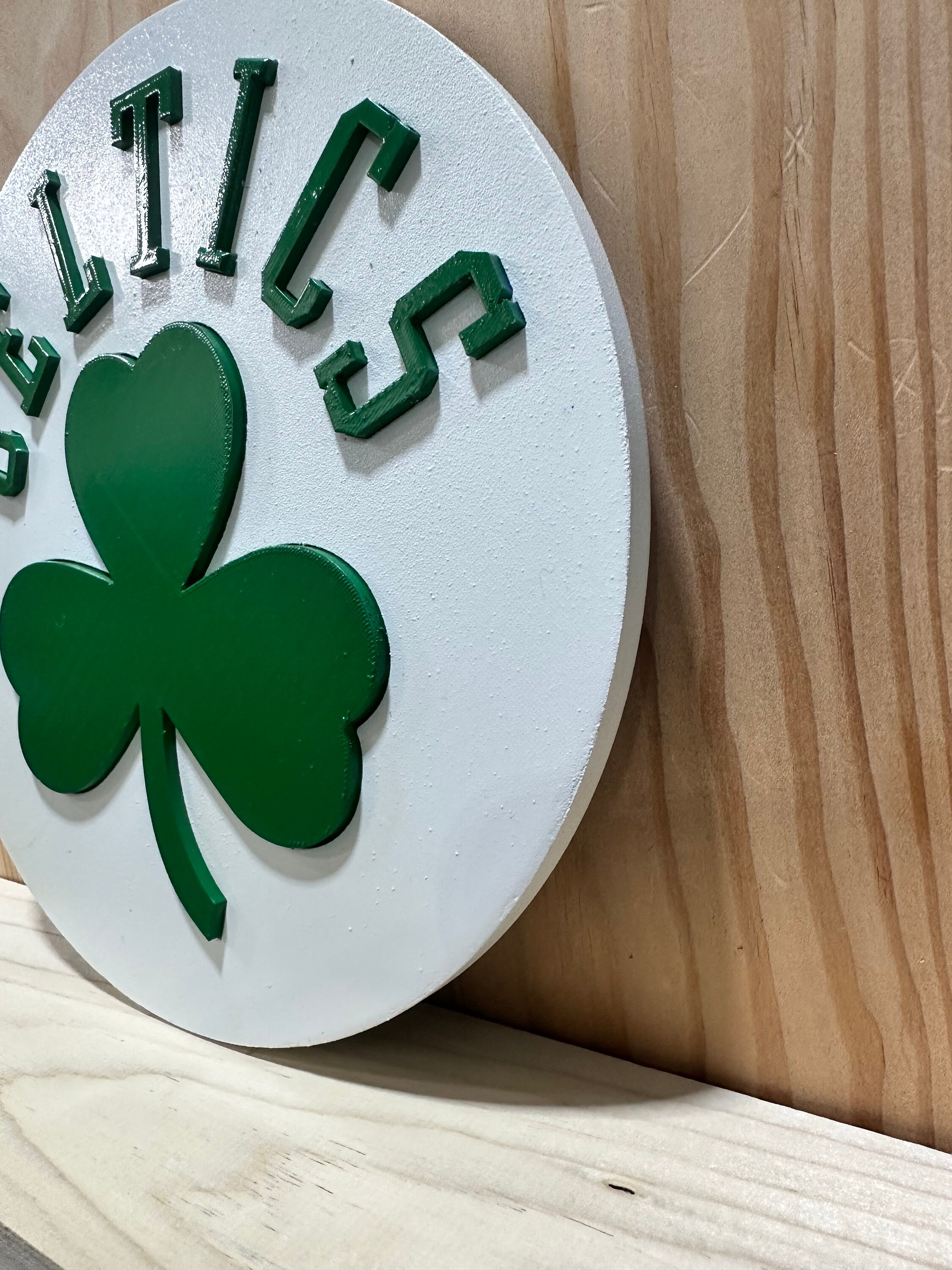 Boston Celtics 3D Sign - Show Your Team Spirit in Style - Etsy