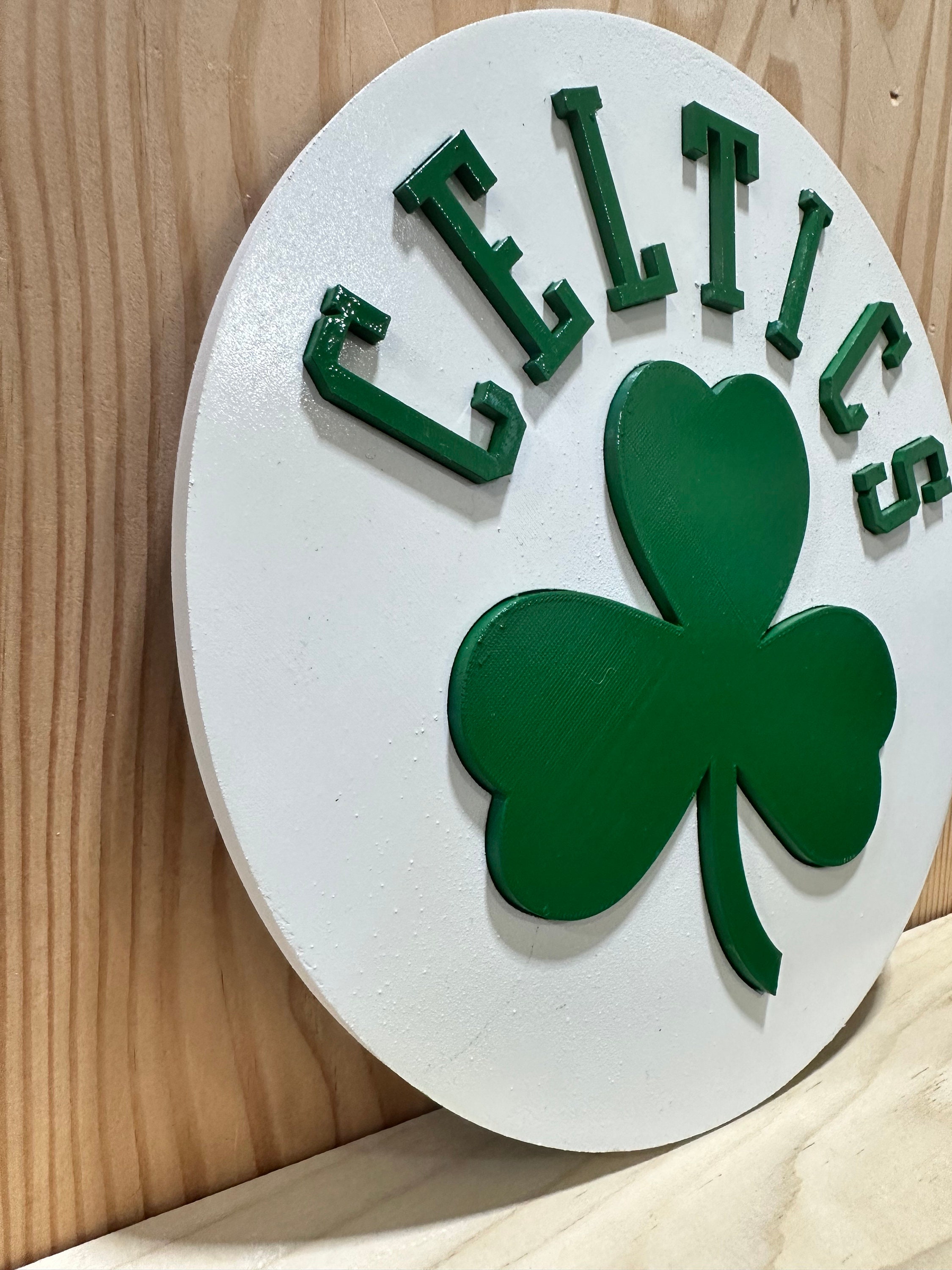 Boston Celtics 3D Sign - Show Your Team Spirit in Style - Etsy