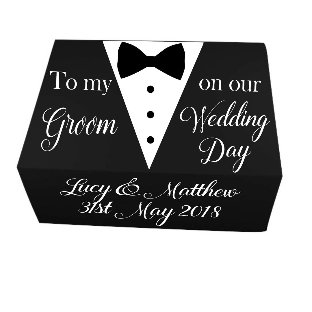 Groom Box/groom Gift/husband Gift Box/groom Gift Box/groom to Be Gift ...