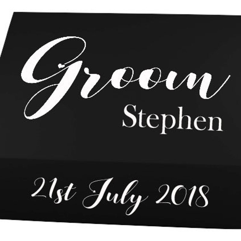 Groom Box - Etsy
