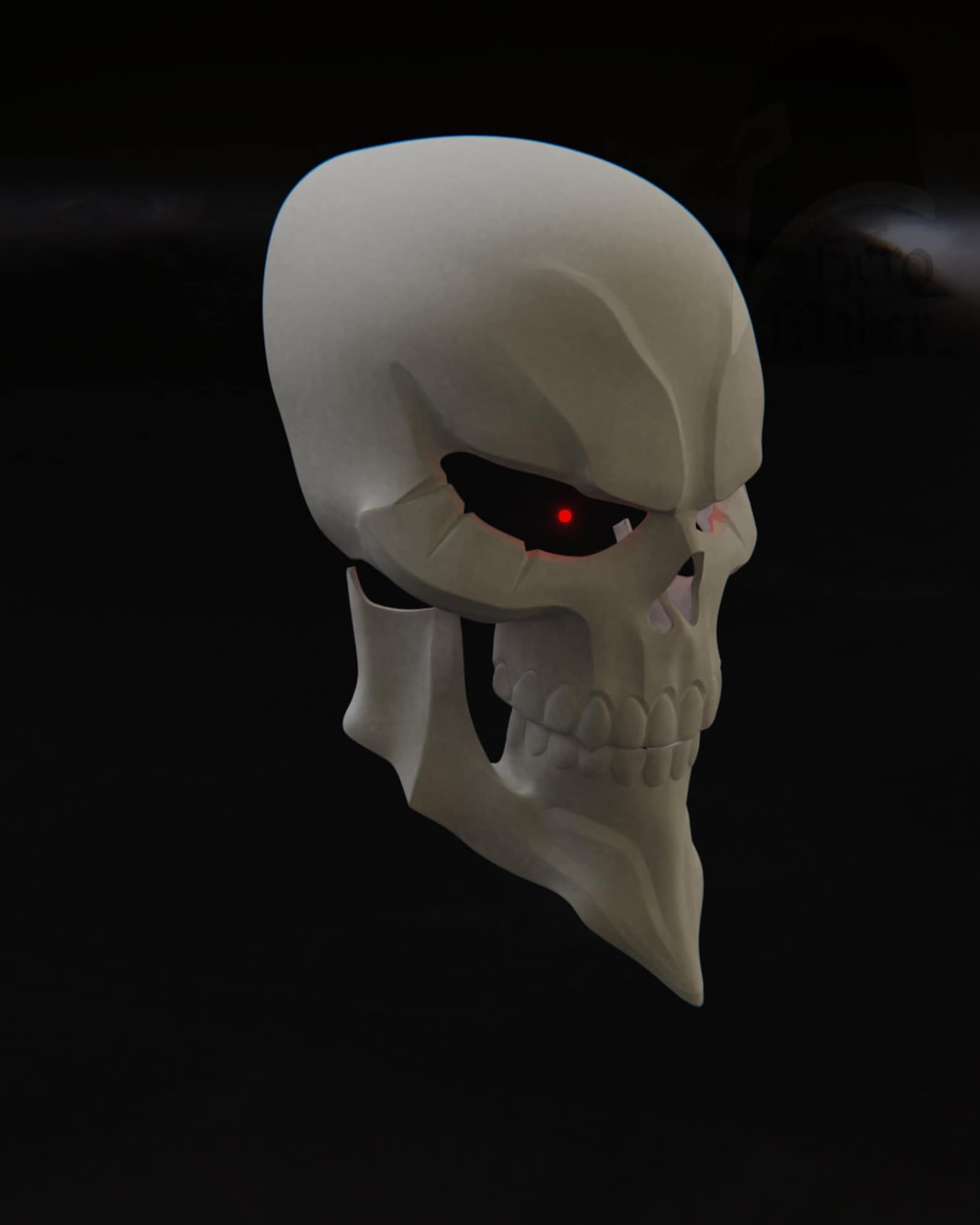 Overlord Skull Mask for 3D Printing (digital File) - Etsy