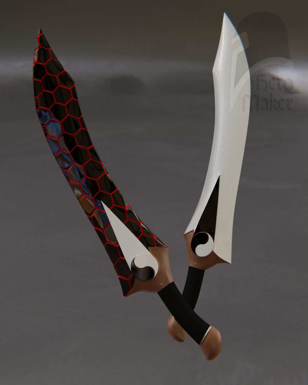 Fate Stay Night Bakuya & Kanshou Swords - 3D Printing File (75cm) - Etsy