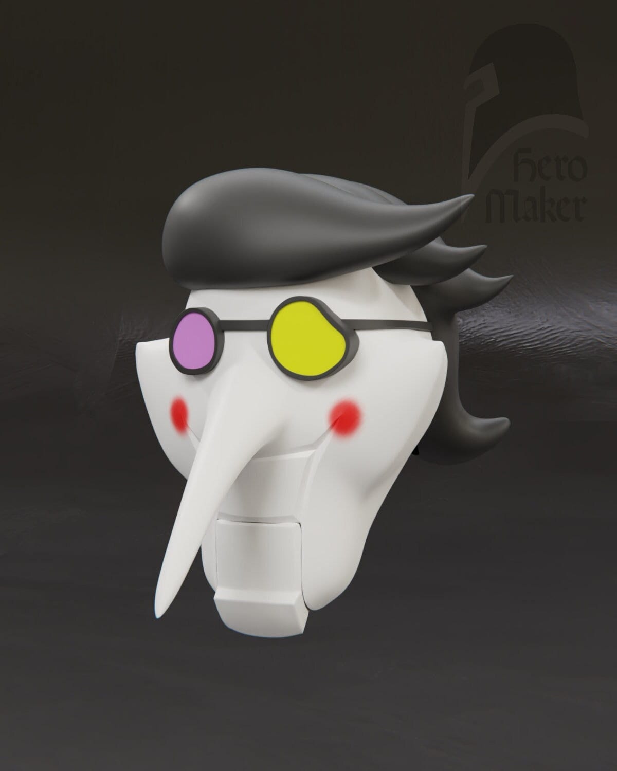 Deltarune Spamton helmet for 3D Printdigital - Etsy Australia