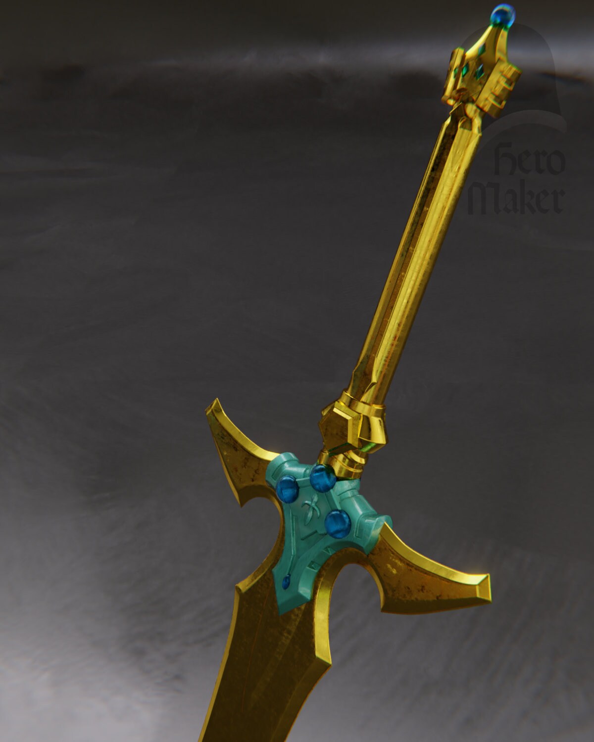 Sword Art Online Holy Sword Excalibur 3D print filesDigital | Etsy