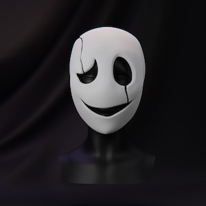 Undertale Gaster Mask: 3D Print File (digital File) - Etsy