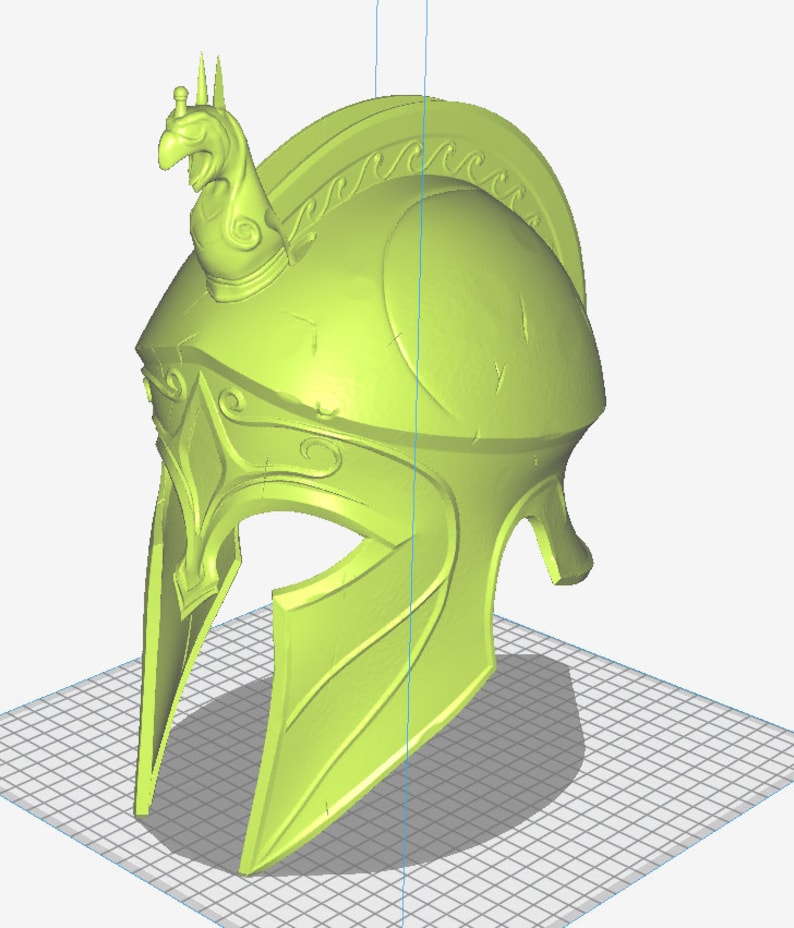 AC Odyssey Alexios/kassandra Helmet 3D Print Filesdigital - Etsy Australia
